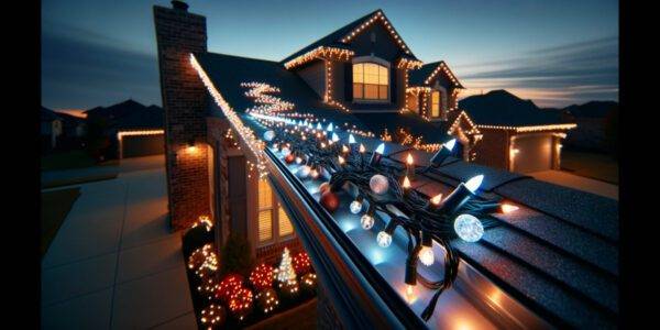 Hanging Christmas Lights On Gutters In Tulsa: GreenPro's Ultimate ...